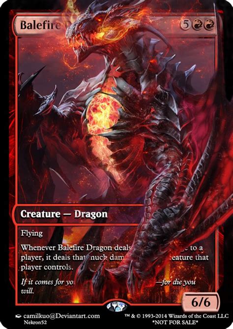 Balefire Dragon Magic The Gathering Pinterest Photos And Dragon