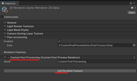 Custom Post Processing In Unity Urp