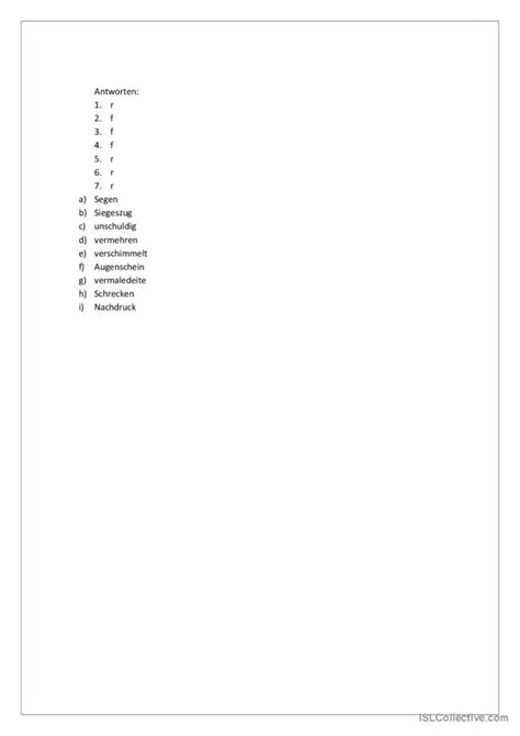 Hoerverstehen Alexander Fleming Deutsch DAF Arbeitsblätter pdf doc