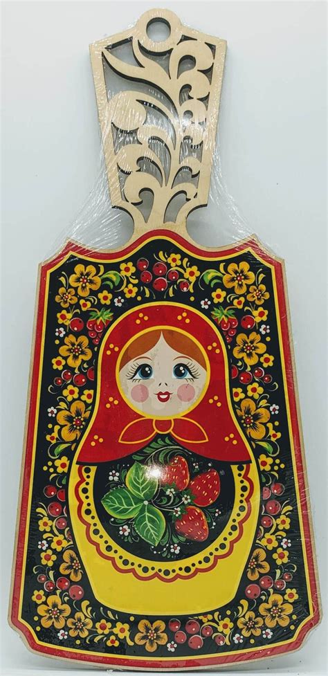 Доска разделочная "Хохлома" | БАЙКАЛЬСКИЙ ТРАВНИК
