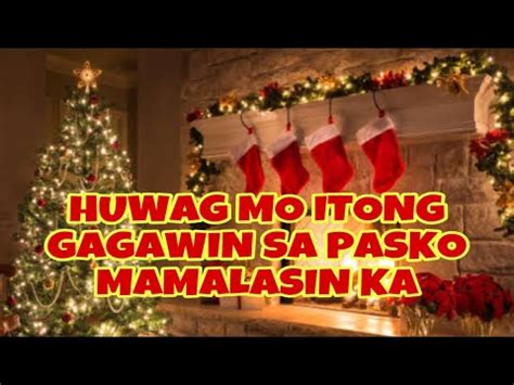 HUWAG MO ITONG GAGAWIN SA PASKO MAMALASIN KA GIO AND GWEN LUCK AND MONEY CHANNEL YouTube