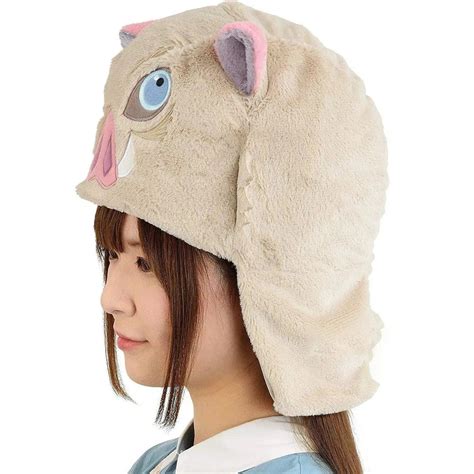 Demon Slayer Inosuke Hashibira Cosplay Boar Hat Banpresto — Poggers