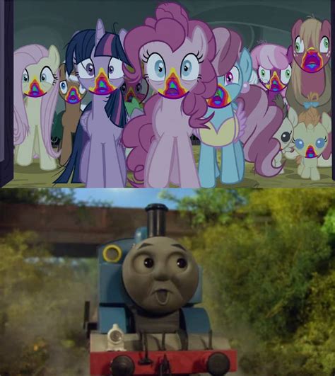 Thomas Scared Of The Cookie Craving Zombies By 22tjones On Deviantart