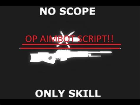 Roblox No Scope Sniping Script YouTube