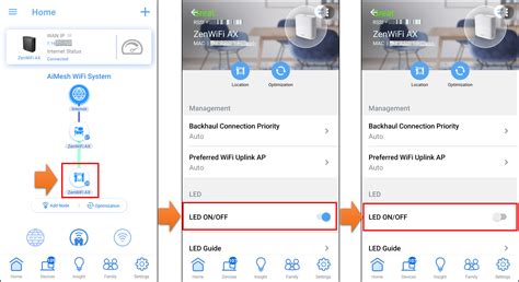 [wireless Router] How To Turn On Off Led Light Of Asus Aimesh Router