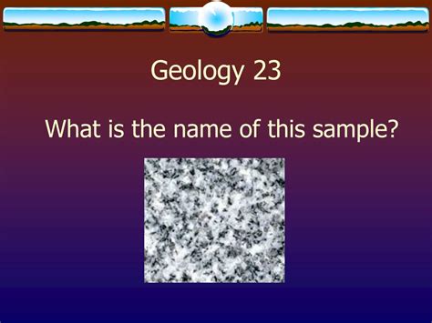 PPT Geology PowerPoint Presentation Free Download ID