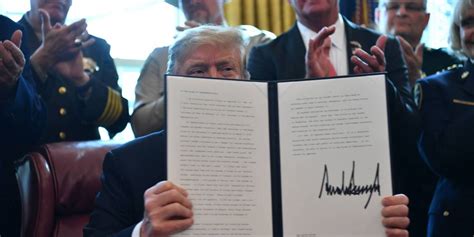 Trump Vetoes Congressional Resolution On Border Wall Fortune