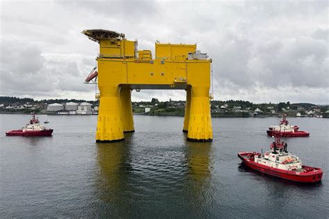 Dolwin Epsilon Platform Ready For Installation In The German North Sea