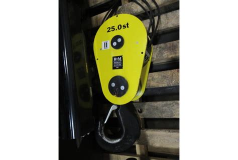 Late Model R M Spacemaker Bridge Crane Hoists PPL Group LLC