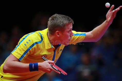 KARLSSON Mattias On Serve Editorial Stock Image Image Of Ettc 101446214