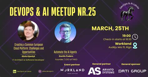 25th Devops And Ai Latvia Meetup On Mar 25th Devopslv