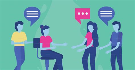 남자들은 사무실 의자에 앉아 거품 벡터 그림을 말한다 사진 Unsplash의 토론 이미지