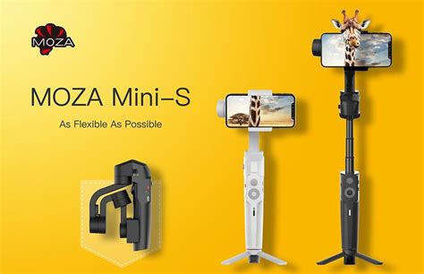 Moza Mini S Handheld Gimbal Stabilizer Is Made For Smartphones Slashgear