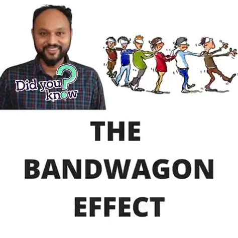 Sreeraj G Pai On Linkedin Psychology Bandwagoneffect