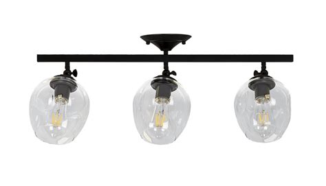 Люстра Потолочная на Три Плафона на Планке 756xpr0231f 3 Bk Cl — в Категории Люстры на Bigl Ua