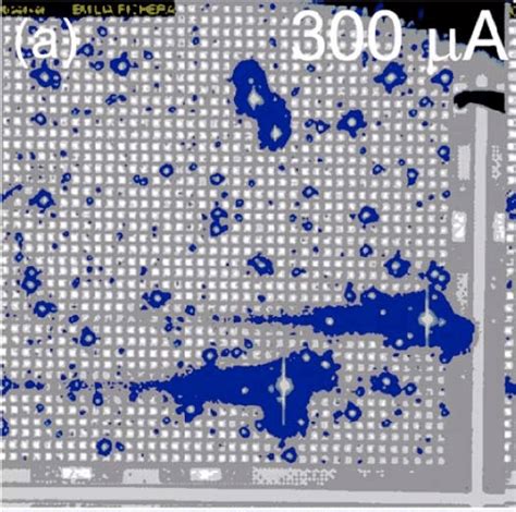 Emission Microscopy Measurements On Sipm Arrays A Without And B Download Scientific Diagram