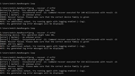 NRF Flashing Issue Nordic Q A Nordic DevZone Nordic DevZone