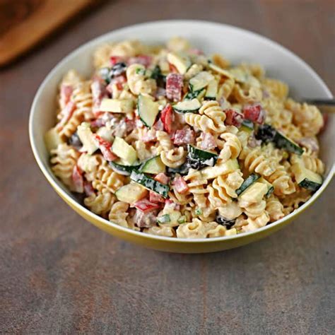 Salami Pasta Salad Ovenspiration