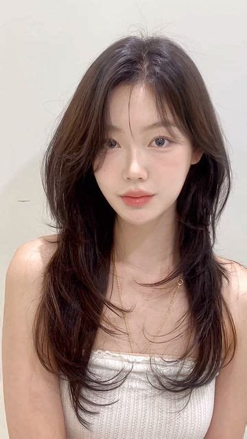 긴머리 레이어드컷
