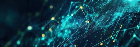 Dynamic Background Of Trend Lines Merging Into A Data Grid Reflecting