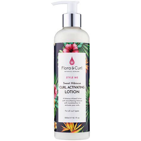 Flora And Curl Sweet Hibiscus Curl Activating Lotion 300ml Lookfantastic
