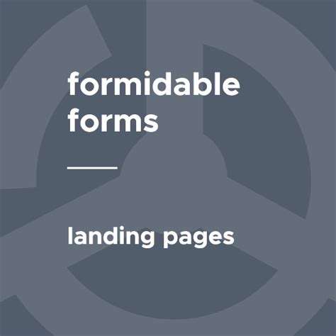 Formidable Forms Landing Pages V1 0 02 GPL Vault