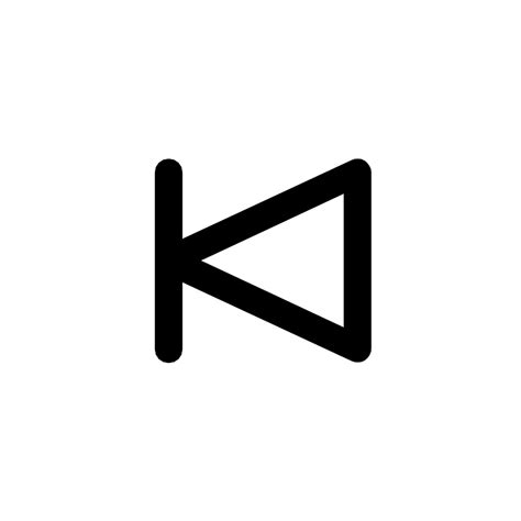 Step Left Vector SVG Icon SVG Repo