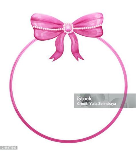 분홍색 활을 가진 공주를 위한 거울 또는 사진 구조 벡터 일러스트 레이 션 0명에 대한 스톡 벡터 아트 및 기타 이미지 0명 거울 결정체 Istock