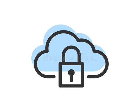 Cloud Storage And Data Transfer Vector Icon Computing Service And Network Related Line Icons