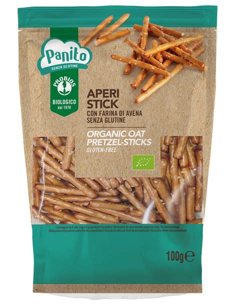 Aperi Stick Bio Senza Glutine Vegan Panito Snack Salati