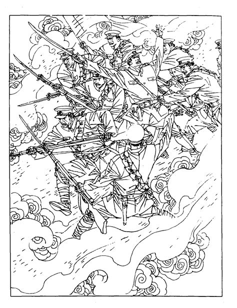 叶挺独立团 史画卷 图片