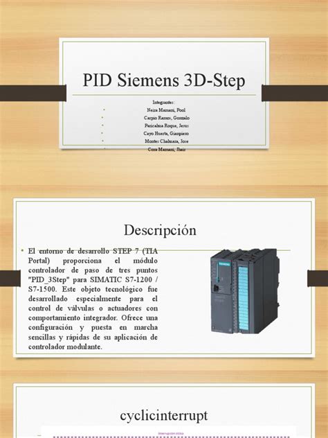 Pid Siemens 3d Step Pdf Informática Ciencias De La Computación