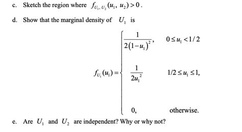 solved 6 the random variables y1 and y2 are independent