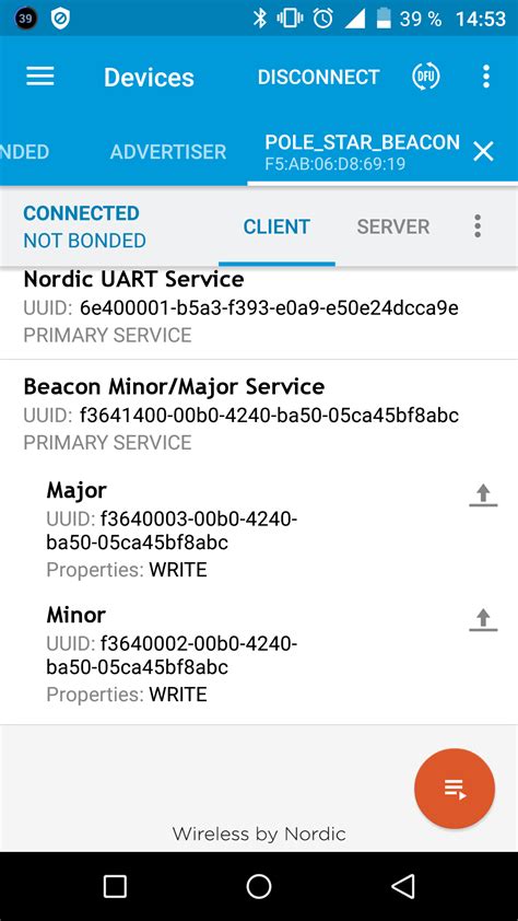 Beacon Major Minor Set Service Nordic Q A Nordic DevZone Nordic