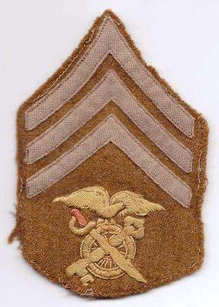 WWI Wool QMC Rank Patches 1917 1919 WORLD WAR ONE RUSSIAN