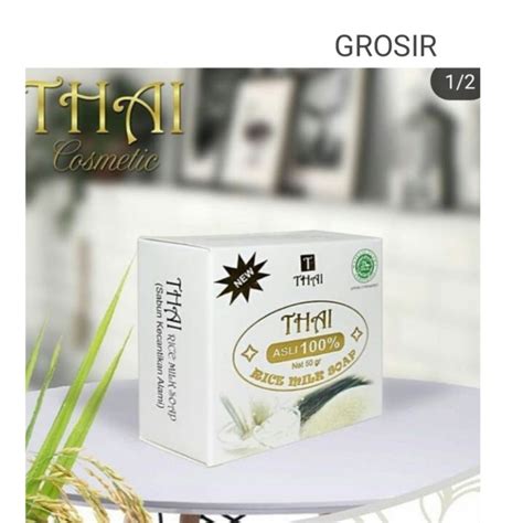 Thai Rice Milk Soap Sabun Beras Thailand Original 50g Lazada Indonesia