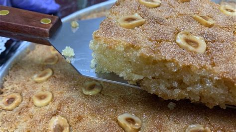 طريقه عمل البسبوسه المصريه اسهل وانجح طريقه للبسبوسه والطعم خيااال ولا