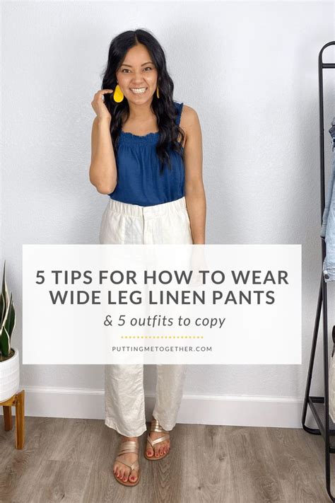 5 Tips For How To Wear Wide Leg Pants Wide Leg Pants Outfits Wide