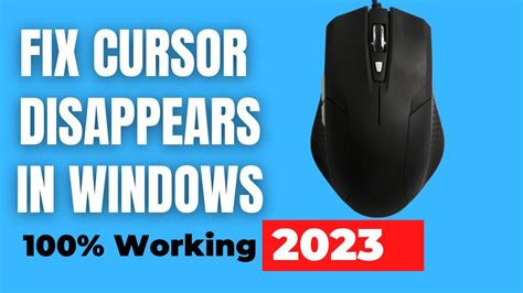 How To Fix Cursor Disappearing In Windows 1011 Quick And Easy Solutions