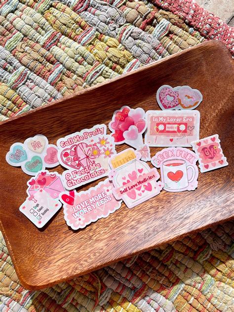 Lover Sticker Bundle Valentines Day Sticker Pack Bookish Sticker Bundle