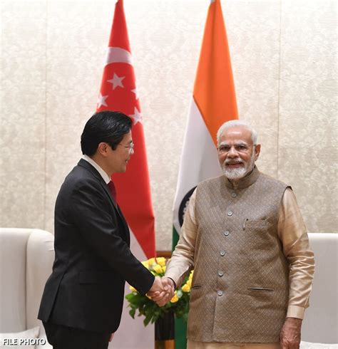Pm Modi Congratulates New Singapore Pm Lawrence Wong India Shipping News