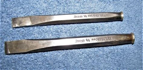 Snap On Chisel Set 1 2 5 8 Made In USA Antique Price Guide Details Page