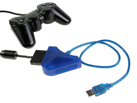 Ps2 Controller To Pc Usb Converter Ii 2 Players