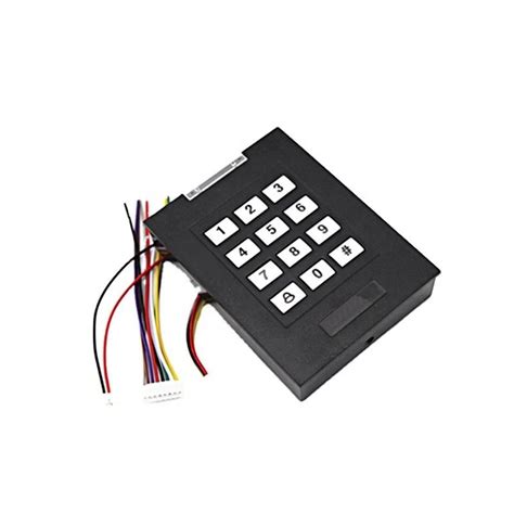 Access Control Rfid Keypad Door Lock With 3 Led Lights And Doorbell