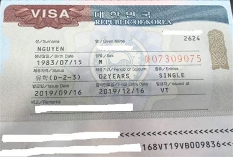 Hướng Dẫn Cấp Visa đối Với Giấy Chứng Nhận Cấp Visa Mã Code 📎 2025 Gokorea