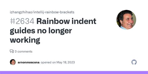 Rainbow Indent Guides No Longer Working Issue Izhangzhihao Intellij Rainbow Brackets