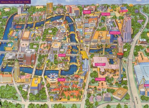 San Antonio Riverwalk Extension Map
