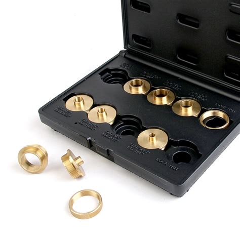 Brass Router Guide Bushings For Template Work — 3x3 Custom