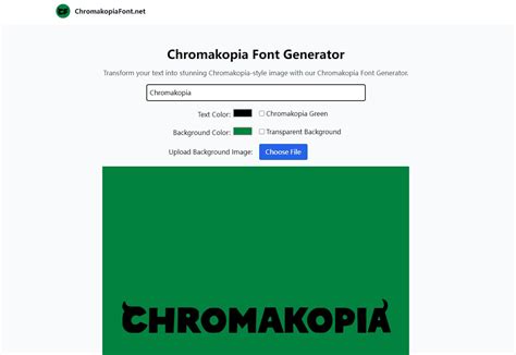Create Stunning Chromakopia Fonts And Profile Pictures