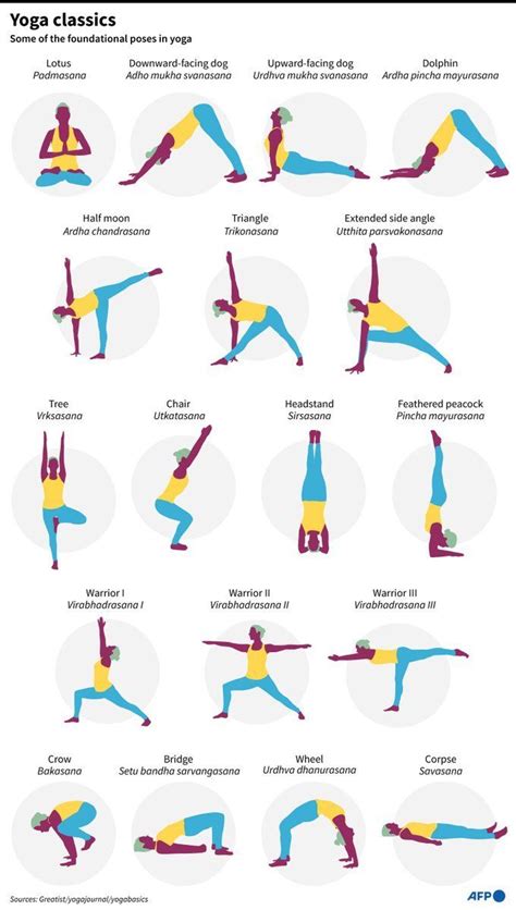 Graphics On Some Of The Foundational Poses To Mark International Day Of Yoga How To Do Yoga